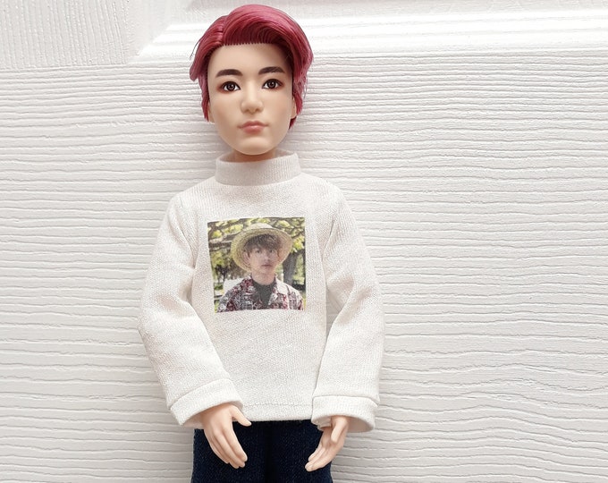 Grubby Jungkook Meme From Run BTS Doll Shirt - Etsy