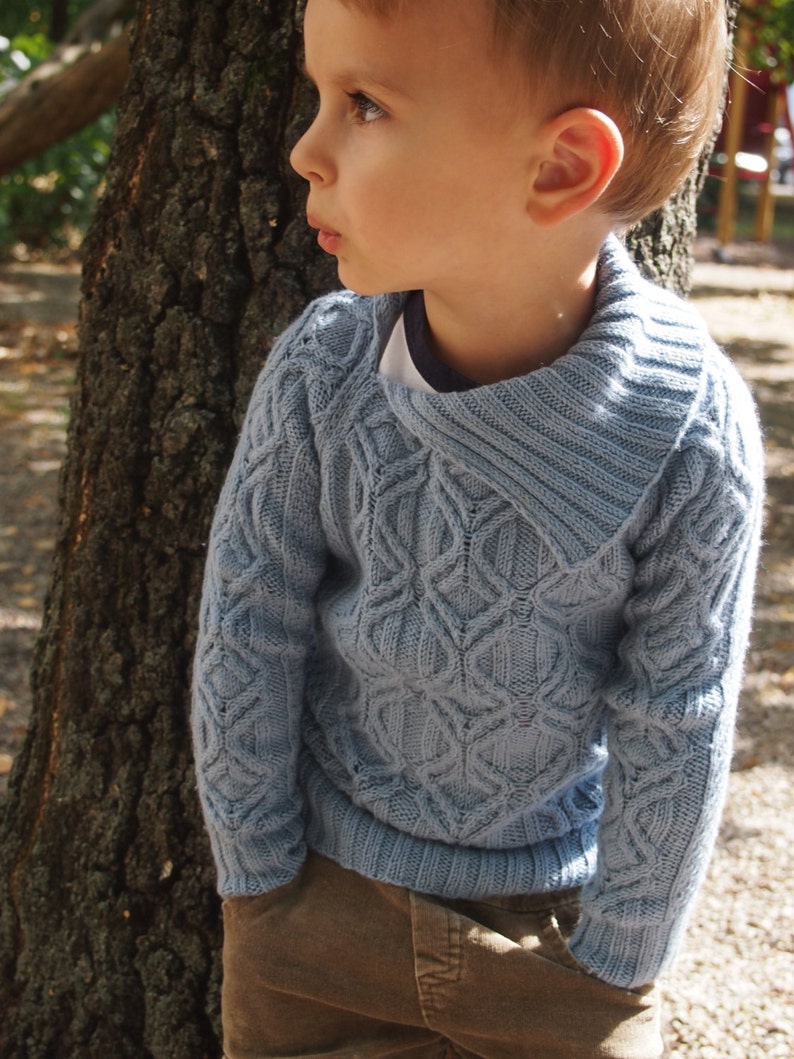 Merino Wool Cable Sweater for Toddler or Children. Perfect for - Etsy
