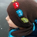 Pac-man Slouchy Beanie Hat / Merino Wool / Toddler / Child / Adult ...