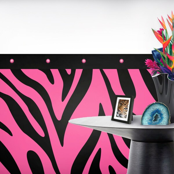 Hot Pink and Zebra - Etsy