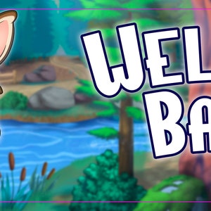 Camping Themed Welcome Back Banner for Reopening of School, Church ...