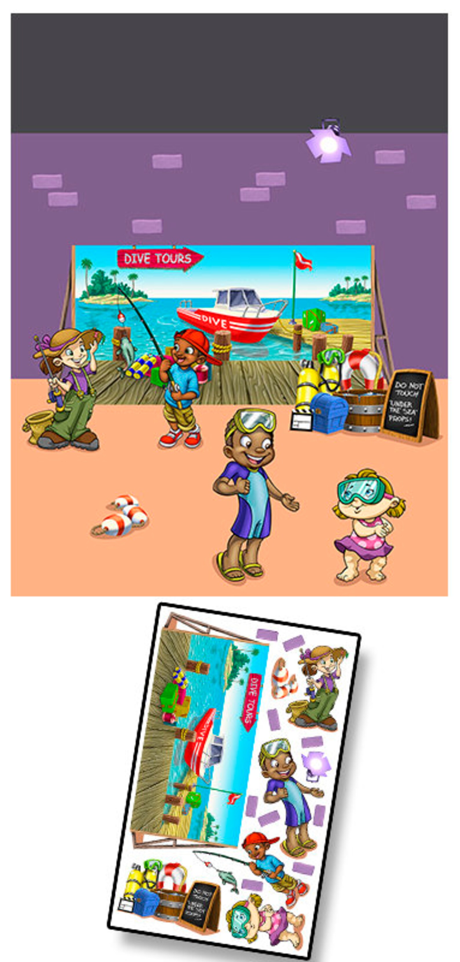 Backlot Studios Movie Set Backstage Filming Room in a Tube - Etsy