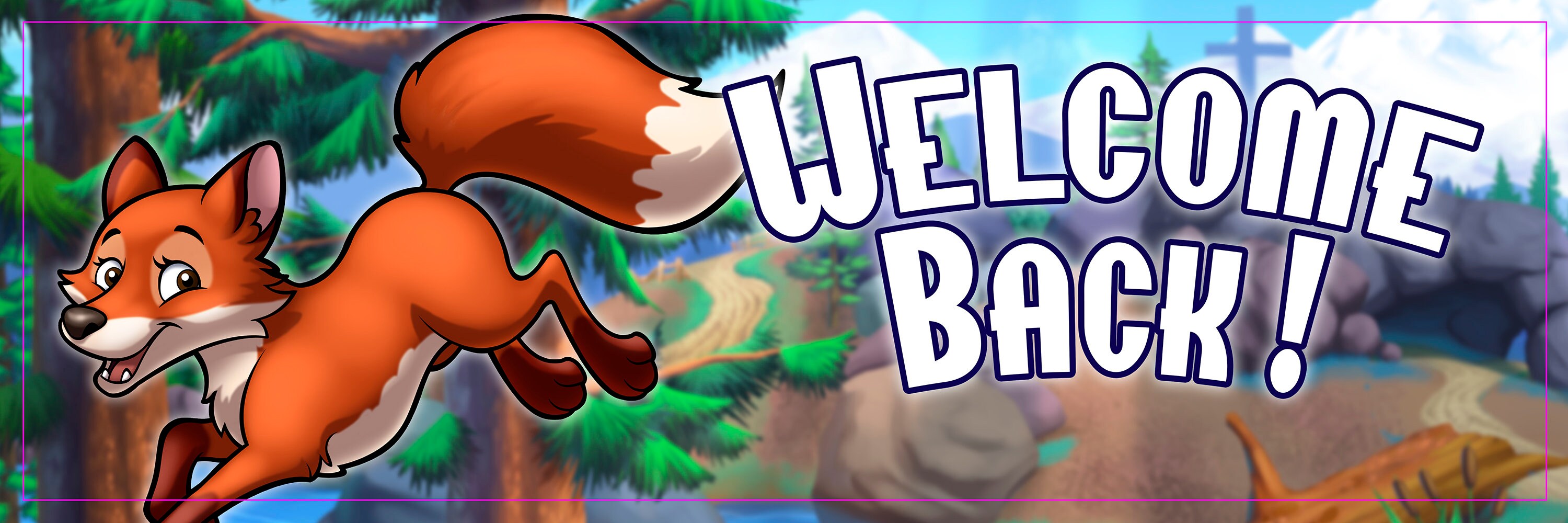 Camping Themed Welcome Back Banner for Reopening of School, Church ...