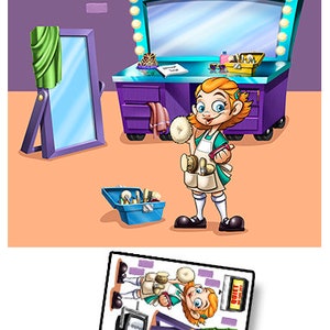 Backlot Studios Movie Set Backstage Filming Room in a Tube Peel and ...