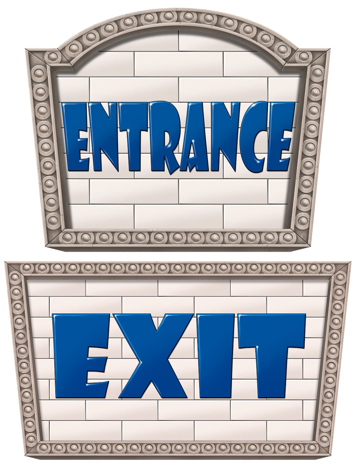Big City Street Sign Entrance Exit and Directional Signs - Etsy