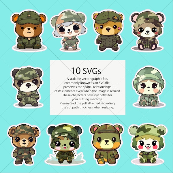 Army Bear - Etsy