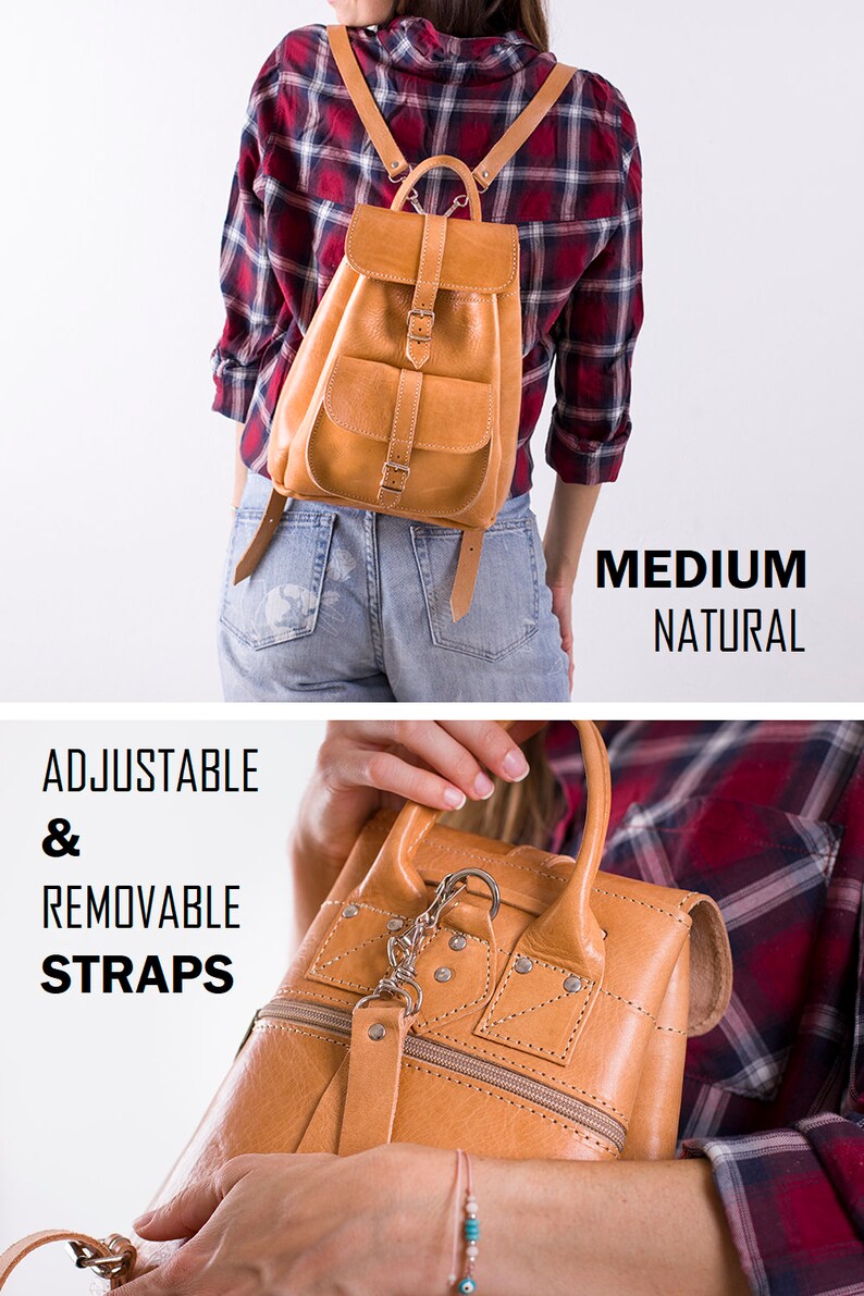 Distressed Leather Backpack, Full Grain Rucksack, Laptop Bag - Etsy