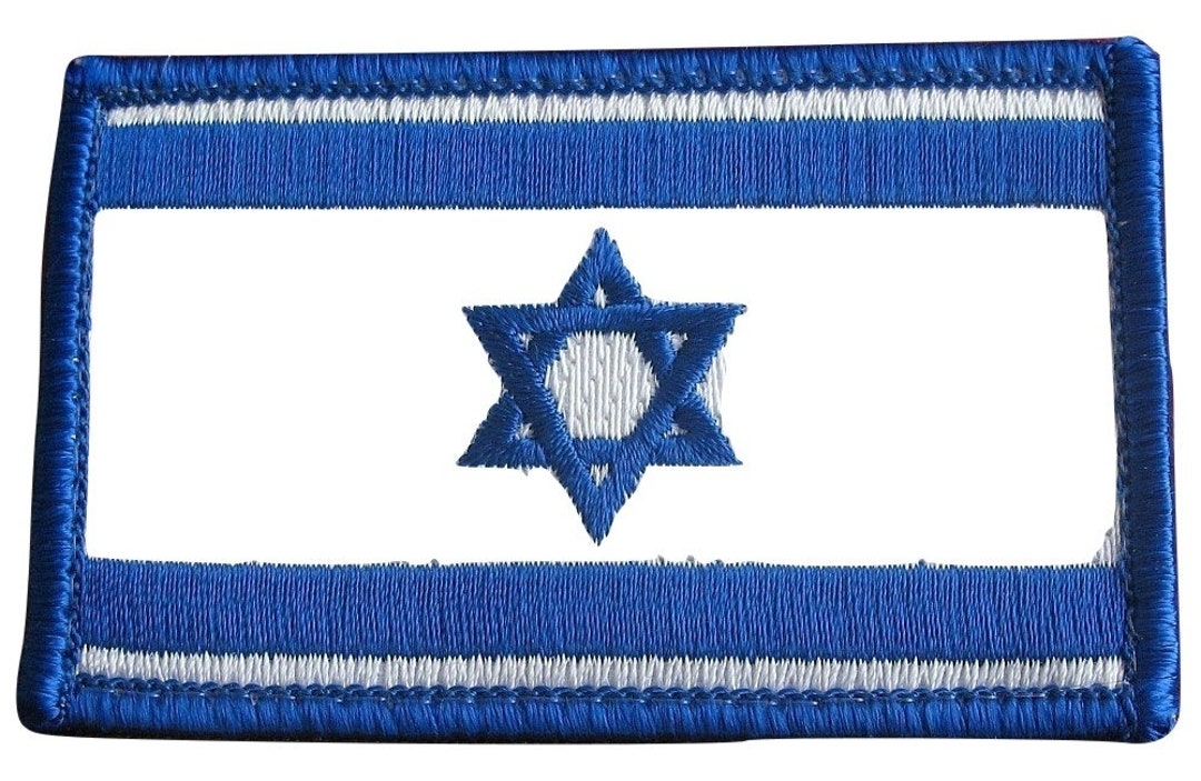 IDF BDU Israel Flag Embroidered Sleeve Patch Israeli Army Genuine ...