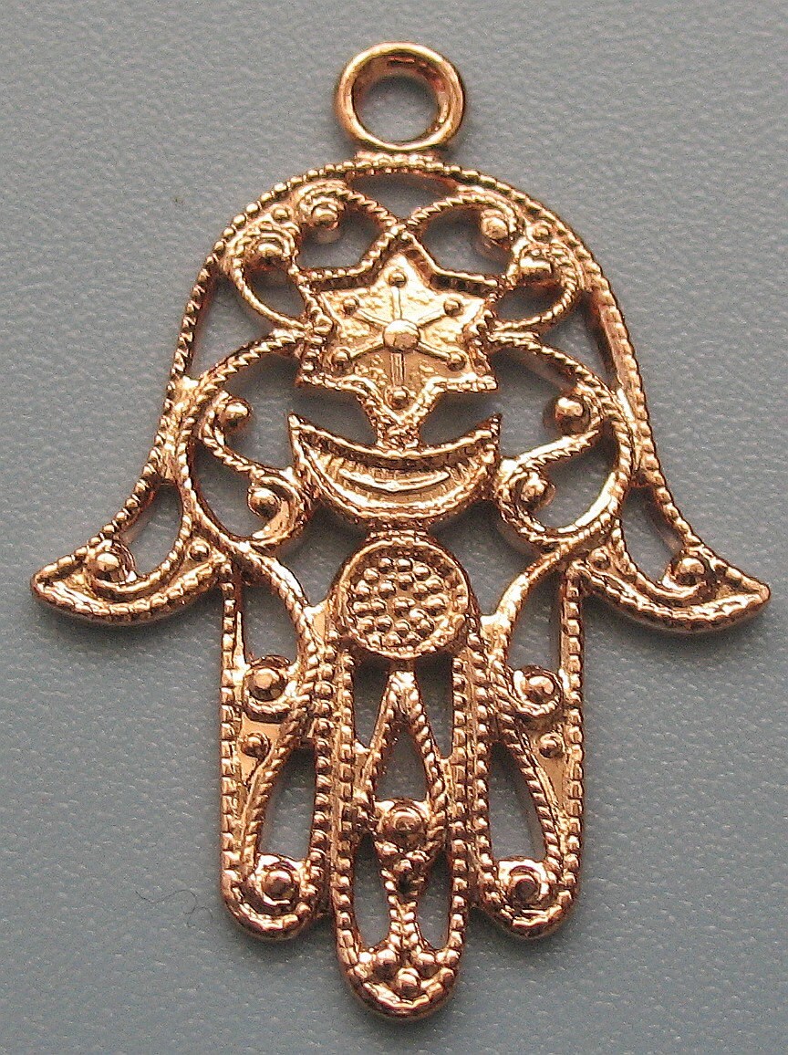 Delicate Brass Pendant Gold / Silver / Antique Gold or Copper | Etsy