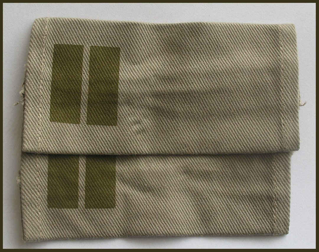 Israel Army IDF Shoulder Pair of Field Ranks Israeli Army - Etsy