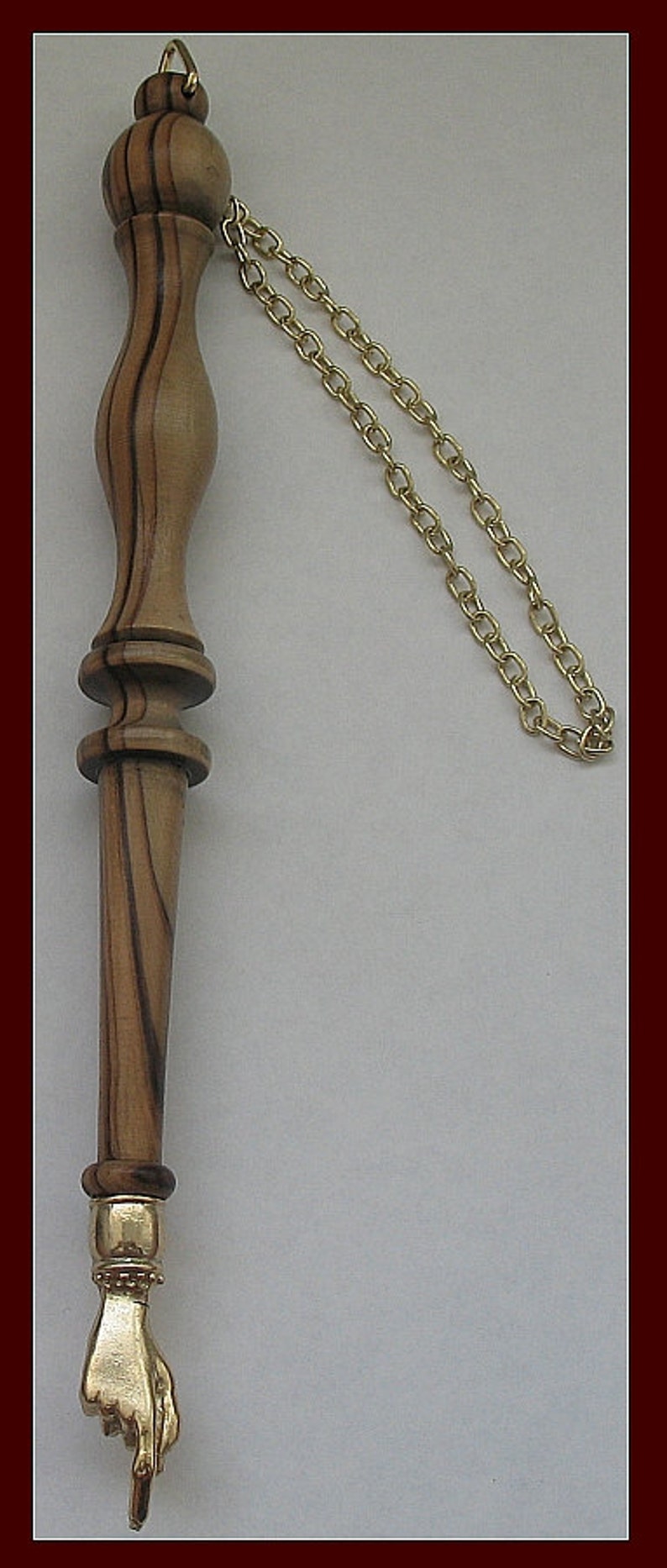 Big Olive Wood Yad Torah / Bible Pointer Israel Jewish | Etsy