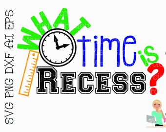 School Time Svg | Etsy