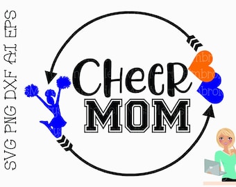 Cheerleader Jump Toe Touch Silhouettes set 4 2 png digital | Etsy