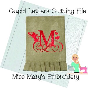 Cupid Letters SVG | Cupid SVG | Valentine's Day SVG | Cutting File ...
