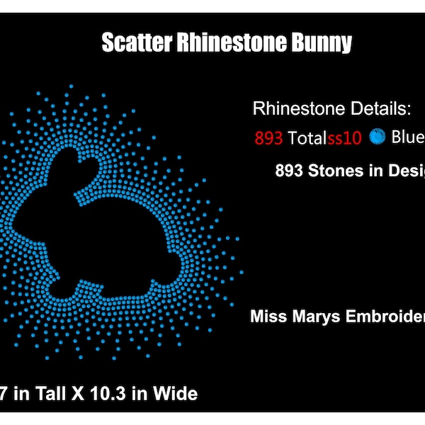 Rhinestone Rabbit - Etsy