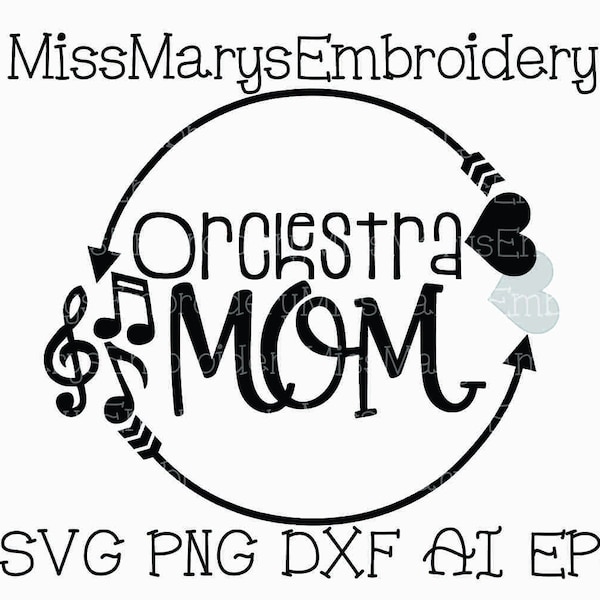 Orchestra Svg - Etsy