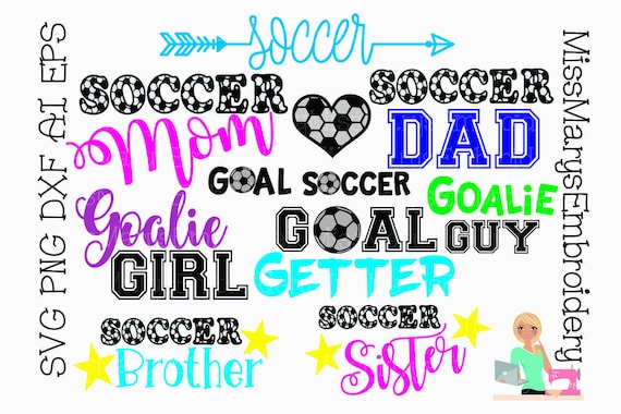Soccer SVG Soccer Bundle SVG Soccer Sayings SVG Cutting | Etsy