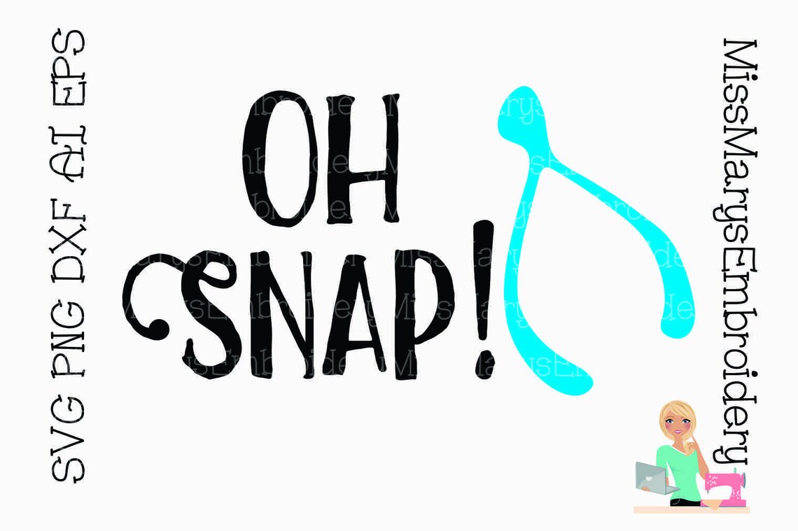 Oh Snap SVG Wishbone SVG Thanksgiving SVG Cutting File - Etsy