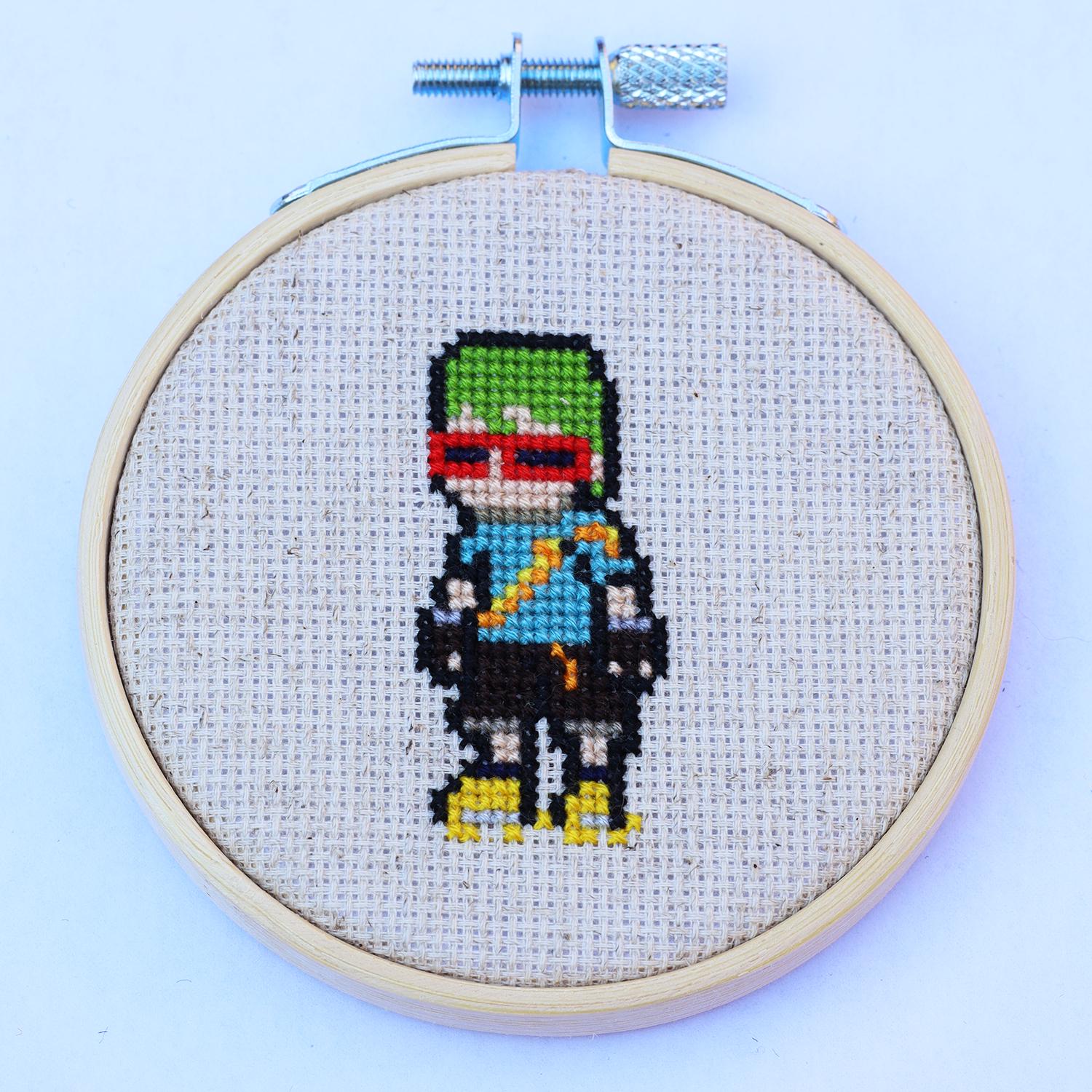 Jet Set Radio Future Yoyo Gum Corn Beat-digital Cross Stitch Patterns ...