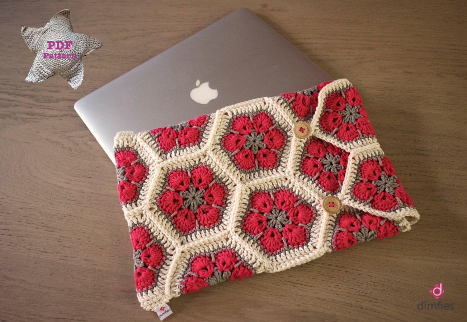 Crochet Pattern Laptop / MacBook Cover - Etsy