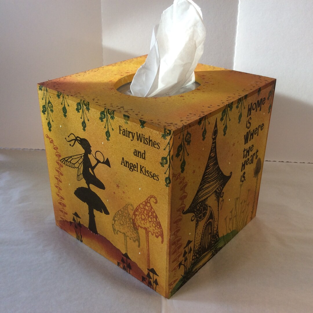 Magical Fairy Mdf Tissue Box Cover - Etsy