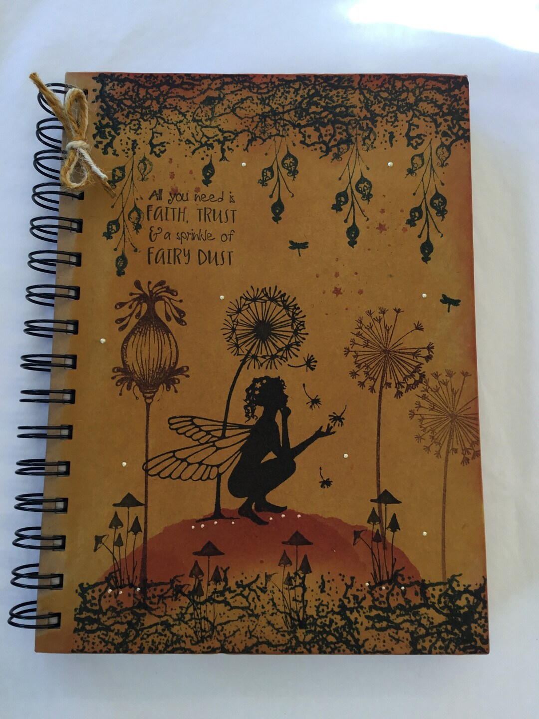 Fairy Tale Magical Fairy Notebook - Etsy UK