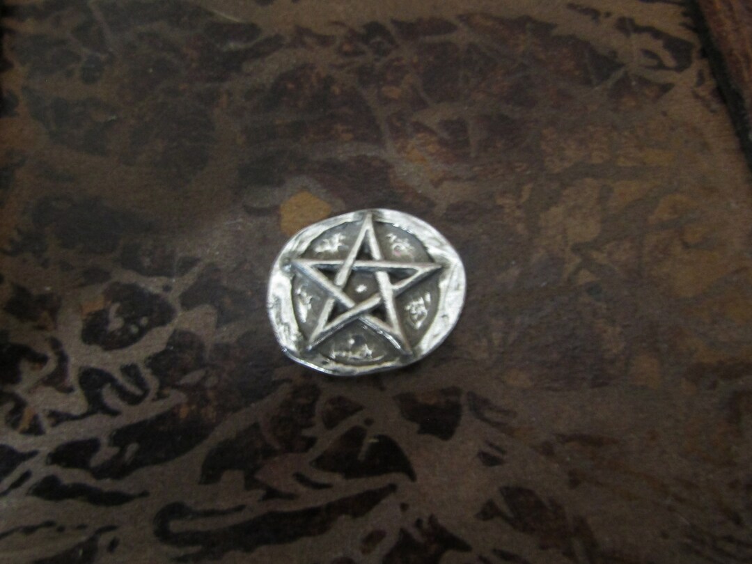 Pentagram, Pentacle Pocket Coin - Etsy