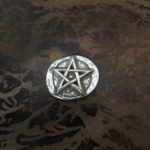 Pentagram, Pentacle Pocket Coin - Etsy