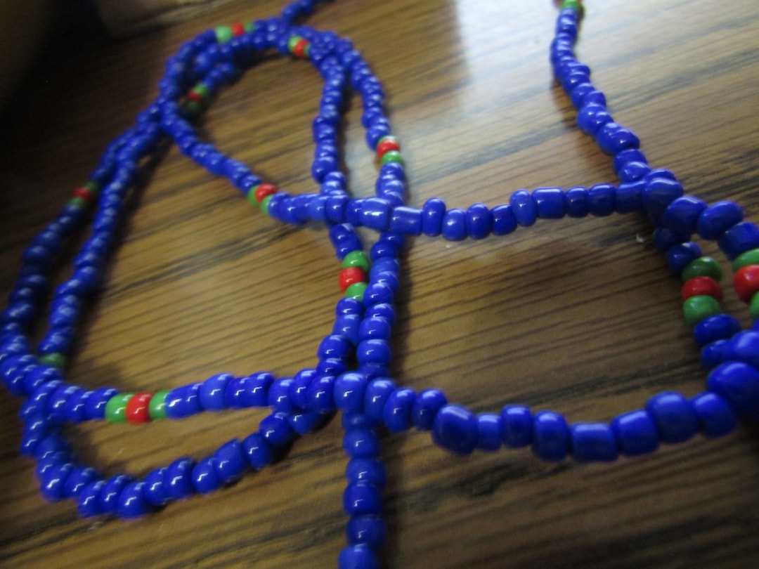 Olokun Collar Eleke De Orisha Olochun Santeria Ifa Ileke, 2 - Etsy