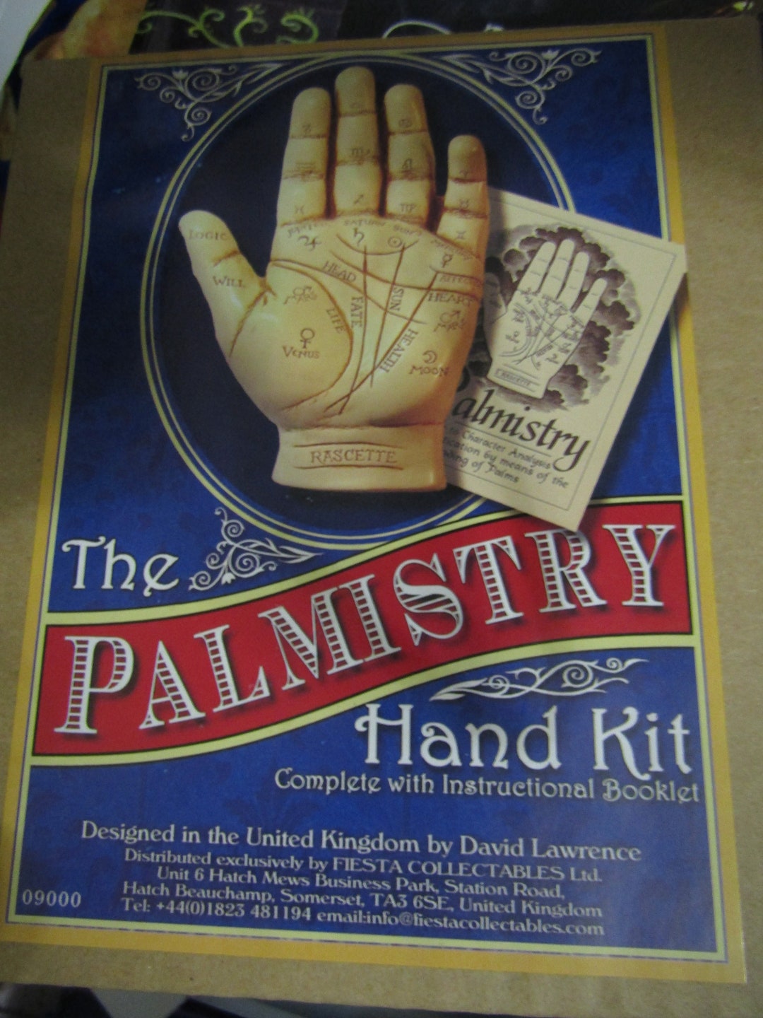Palmistry Hand Kit, Complete With Instruction Booklet - Etsy