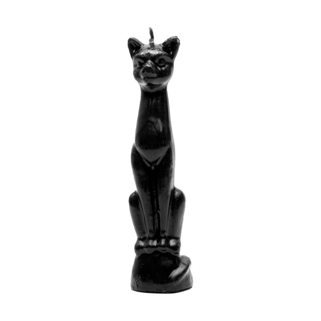 Ritual Cat Shaped Candle Black - Etsy