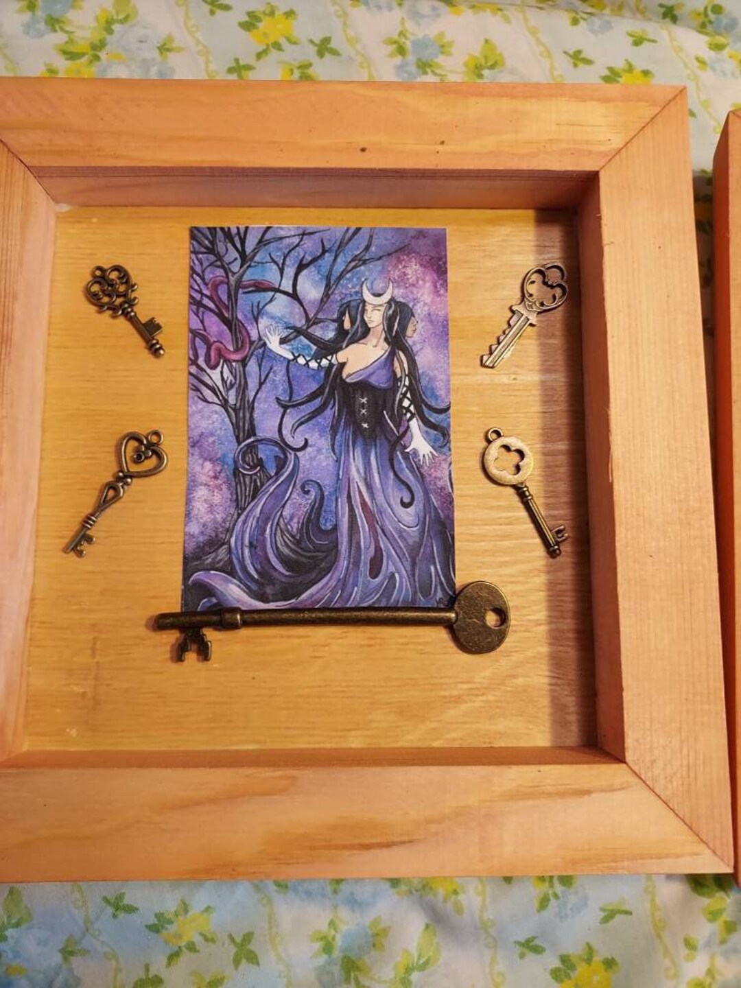 Hecate Key Plaque, Hekate, Altar Plaque, Crossroads, Light and Dark ...