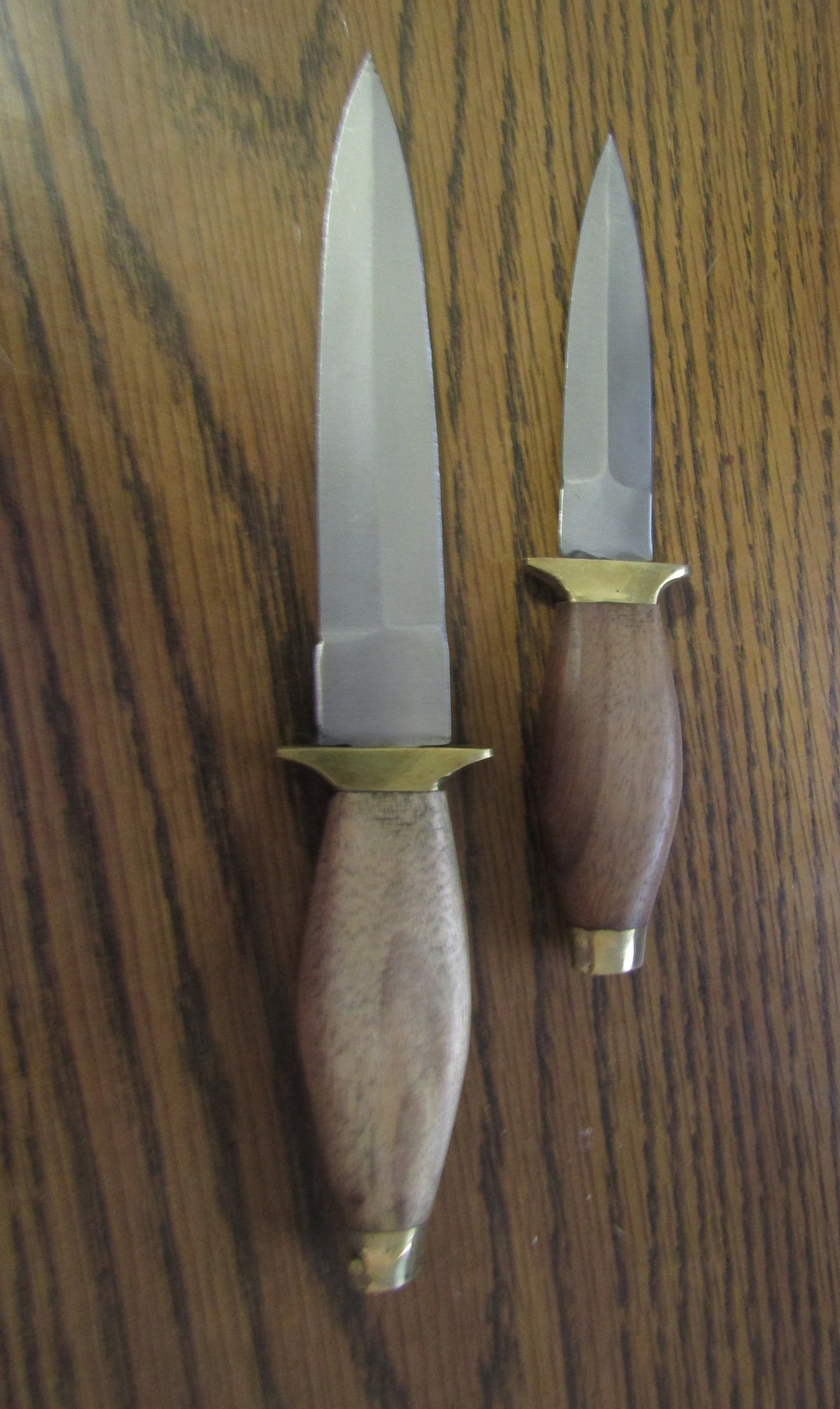 Wood Handle Athame, 6 or 9, Wood Handle Boot Knife With Sheath - Etsy