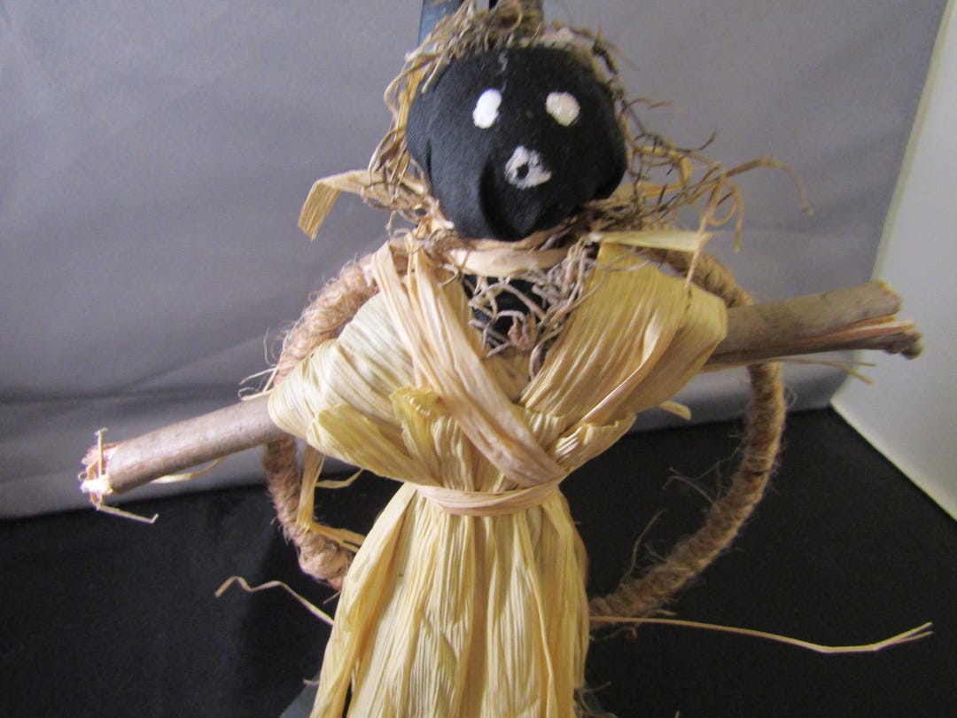 Poppet, Poppet Wall Hanging, Banishing Poppet, Corn Husk Poppet ...