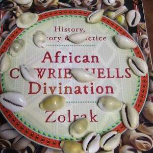 African Cowrie Shells Divination Book and Shells, Zolrak, History ...