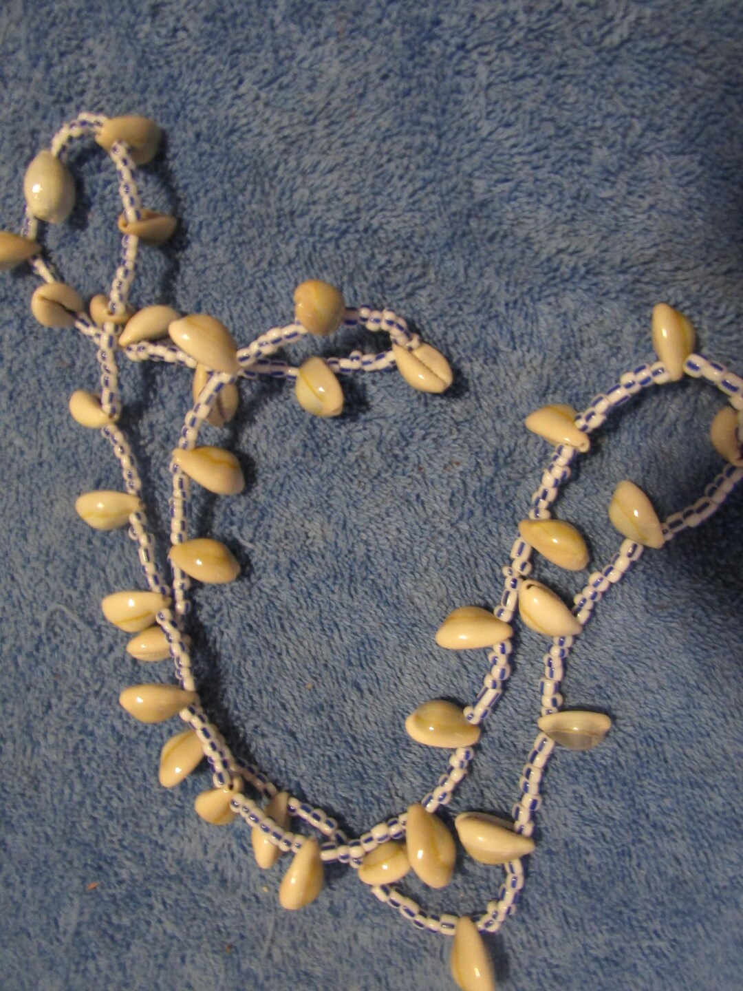 San Lazaro Eleke Collar: Cowrie Shell Santeria Ifa Necklace - Etsy