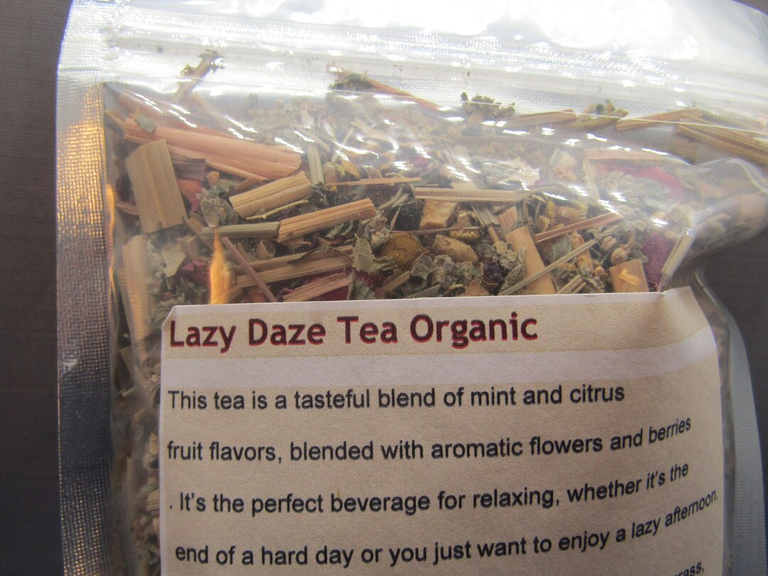 Lazy Daze Tea, Organic - Etsy