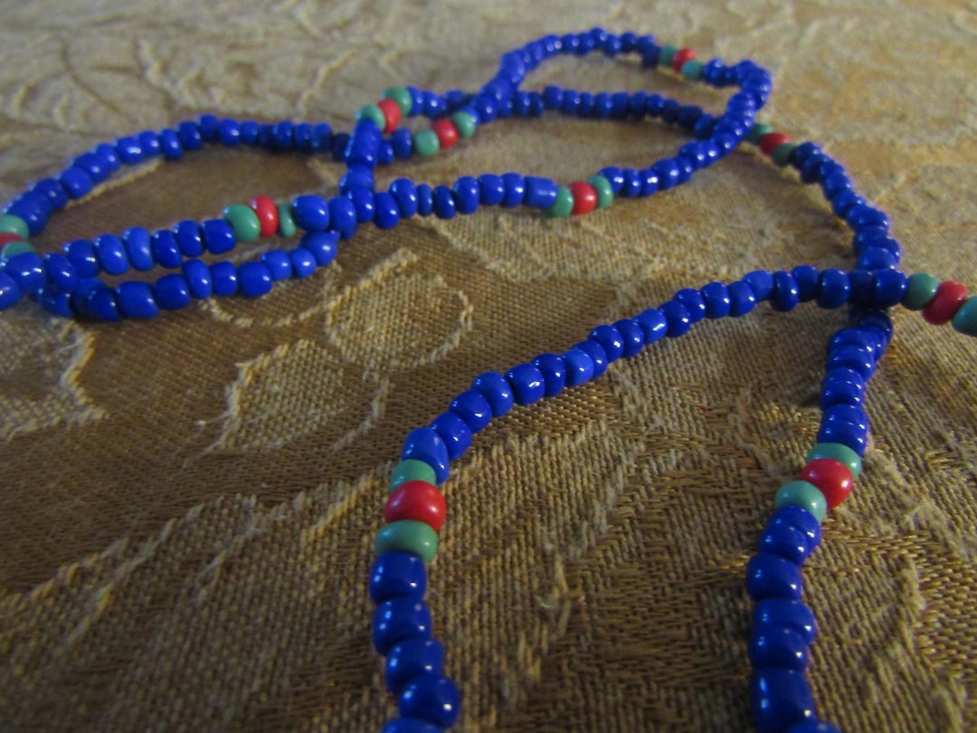 Olokun Collar Eleke De Orisha Olochun Santeria Ifa Ileke, #2 - Etsy