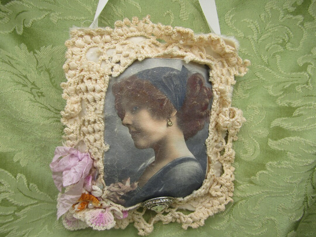 Victorian Lady, Lavender Sachet, Antique Lace Trims - Etsy