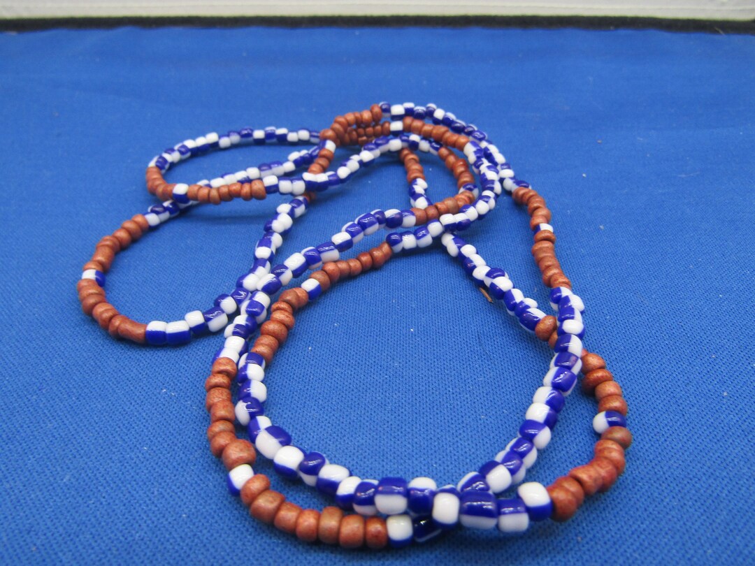 San Lazaro Elekes Collar: Orisha Babalu Aye Santeria Ifa - Etsy