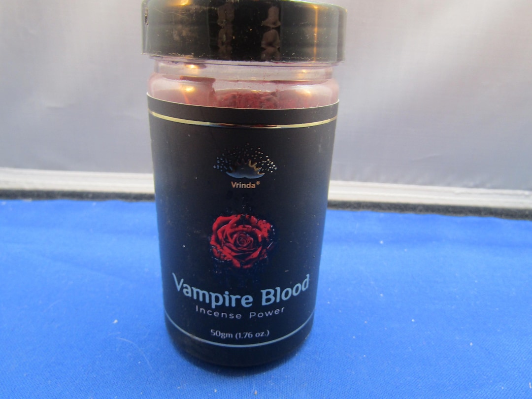 Vampire Blood Incense Powder, 50gm Jar - Etsy