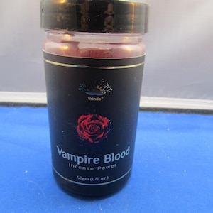 Vampire Blood Incense Powder, 50gm Jar - Etsy