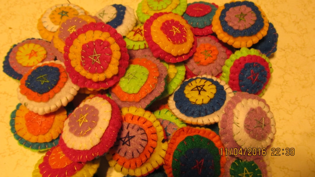 Witch's Coins, Witch Talisman, Good Luck, Protection, Set of 3 - Etsy