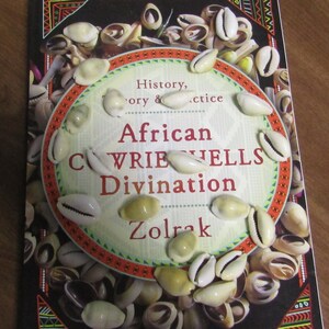 African Cowrie Shells Divination Book and Shells, Zolrak, History ...