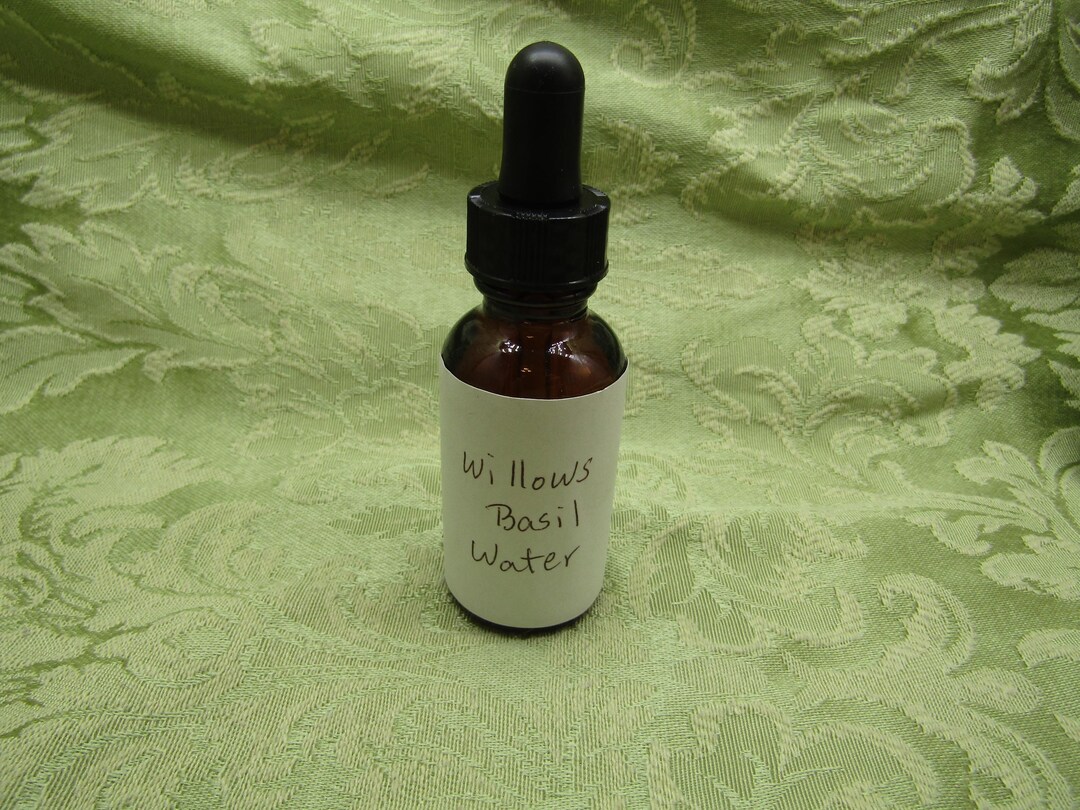 Basil Water Ritual Water--good Luck, Fortune, Wash Away Bad Luck - Etsy