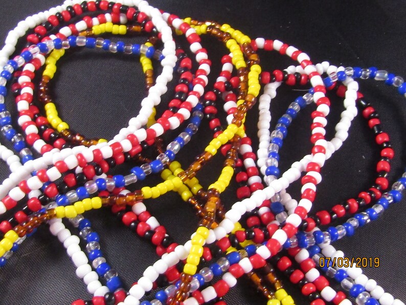 Orisha Eleke Set of 5, Collar Eleke Santeria Ifa - Etsy