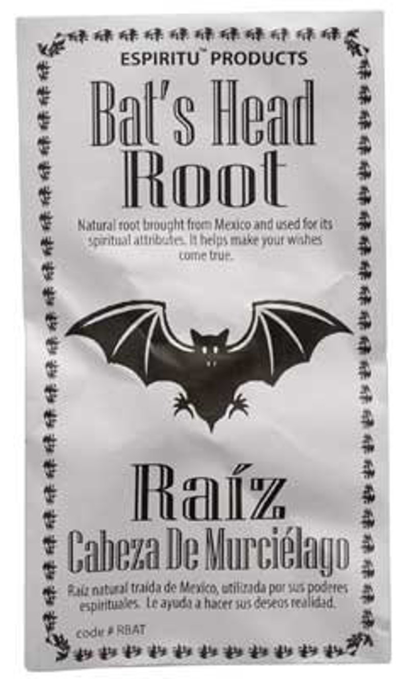 Bat's Head Root A Classic in Hoodoo and Folklore of Mexico, an Occult ...