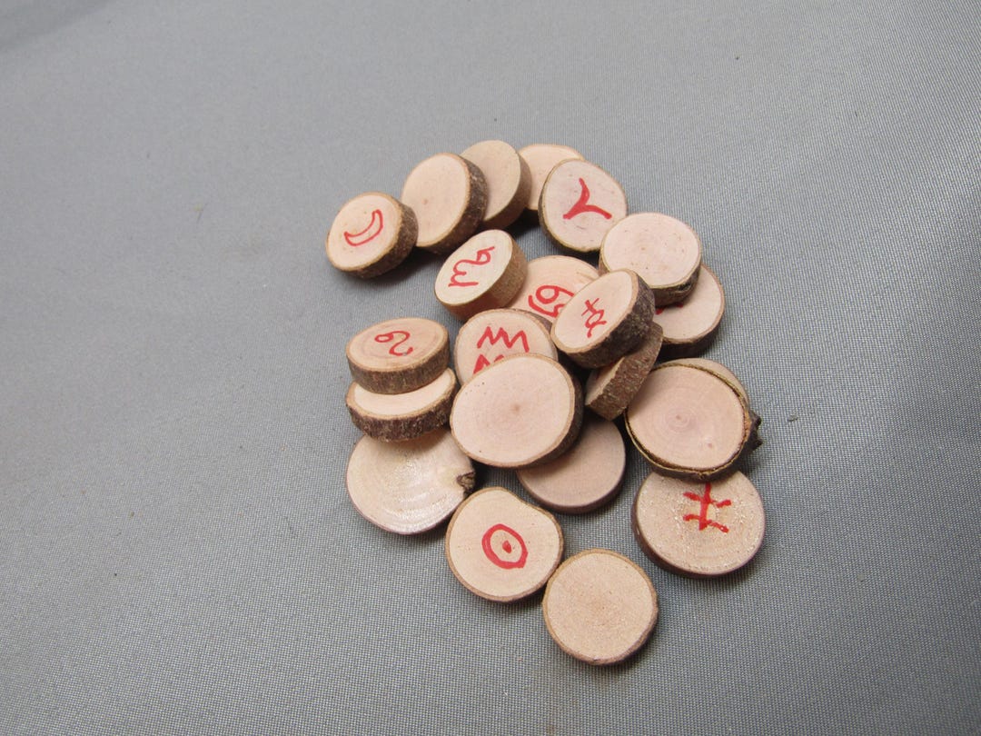 Astrology Runes, Runes of the Zodiac, Divianation - Etsy