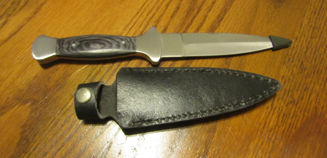 Athame, Knife With Sheath, Classic Black Handle, 9" or 7 1/2" Long - Etsy