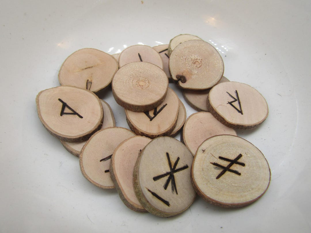 Slavic Runes, Wood Burned Runes - Etsy